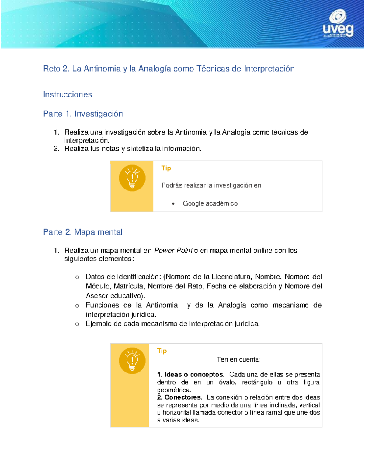 HJ Reto2 instrucciones - Reto 2. La Antinomia y la Analogía como ...