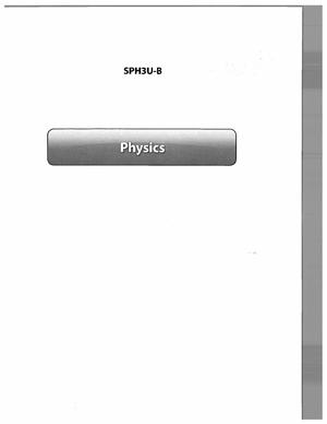 SPH3U Unit 3 Lesson 10 - kansdjkandsjadnsajkdnsdnask ska ssk jckaj aska ...