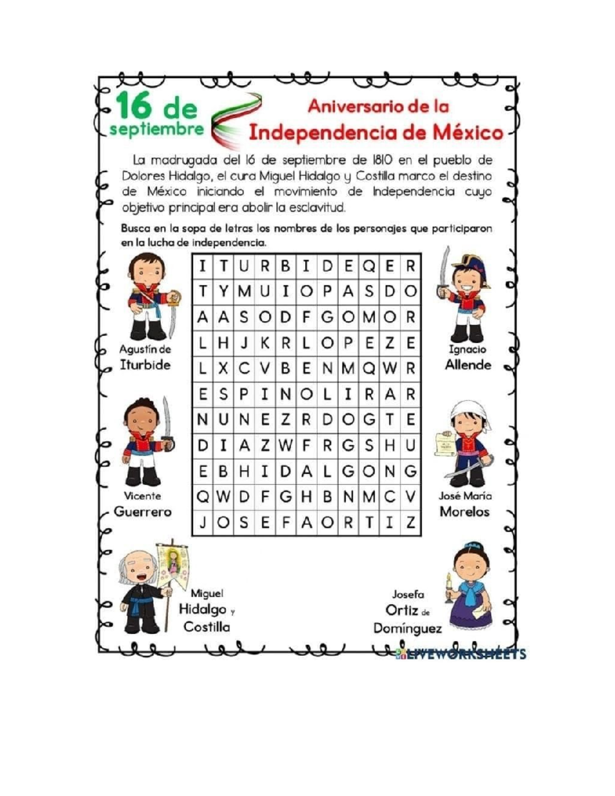 Interactivos independencia - 16 de Aniversario de la septiembre ...