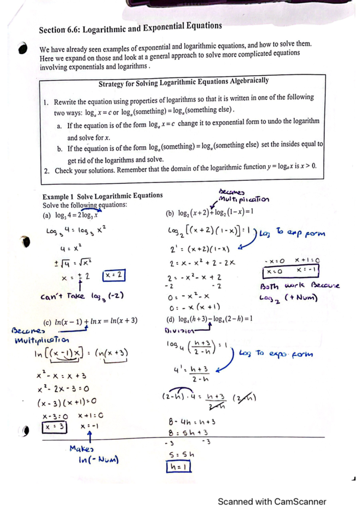Math 131 Section 6.6 - MATH 131 - Studocu