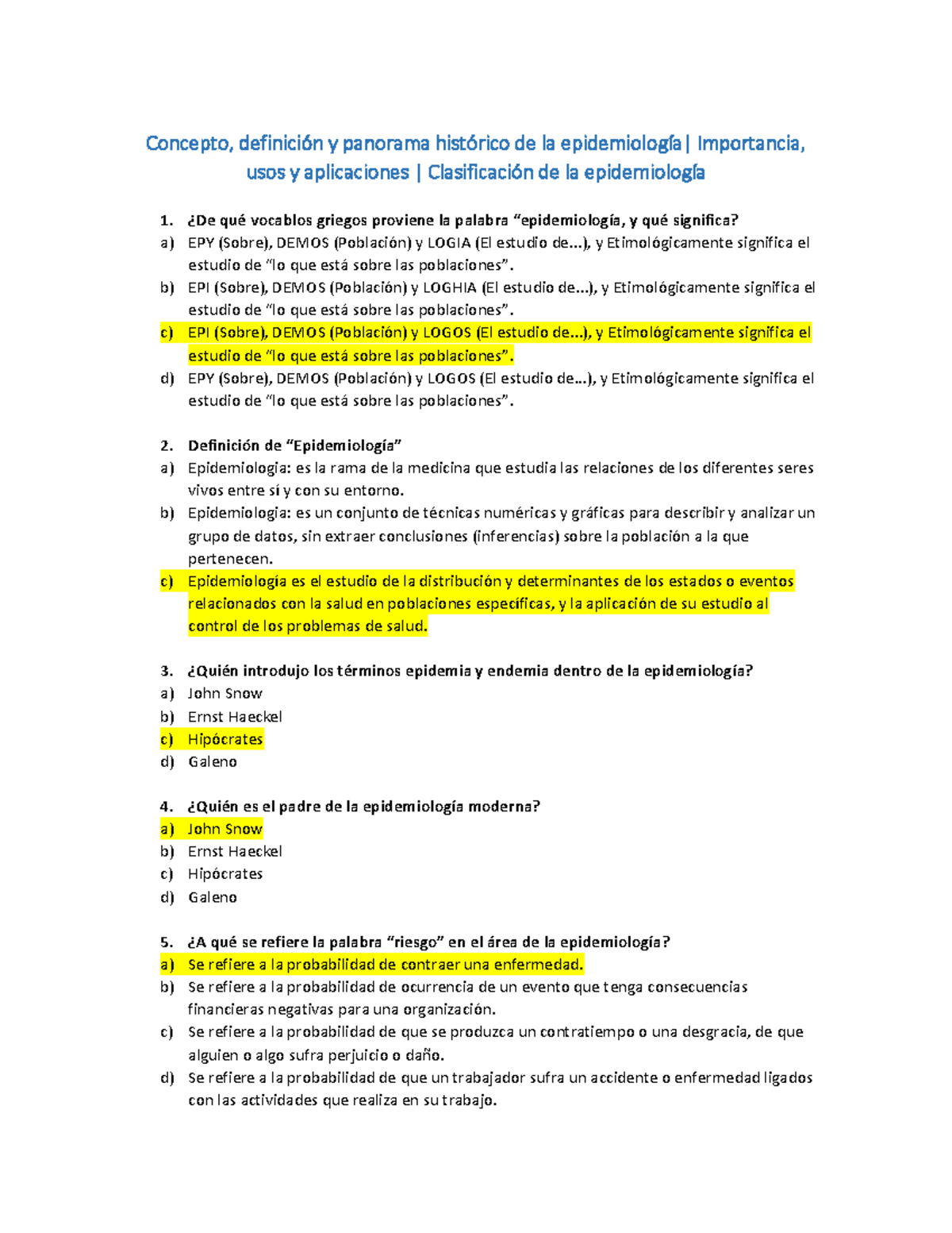 EPIDEMIOLOGIA PRIMEROS TEMAS - Warning: TT: undefined function: 32 Warning: TT: undefined ...