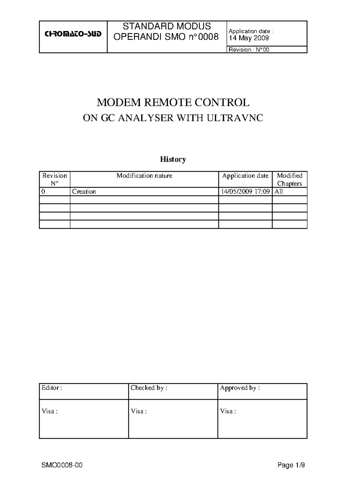 14-SMO 0008-00-Remote control on GC by ultra vnc - STANDARD MODUS ...