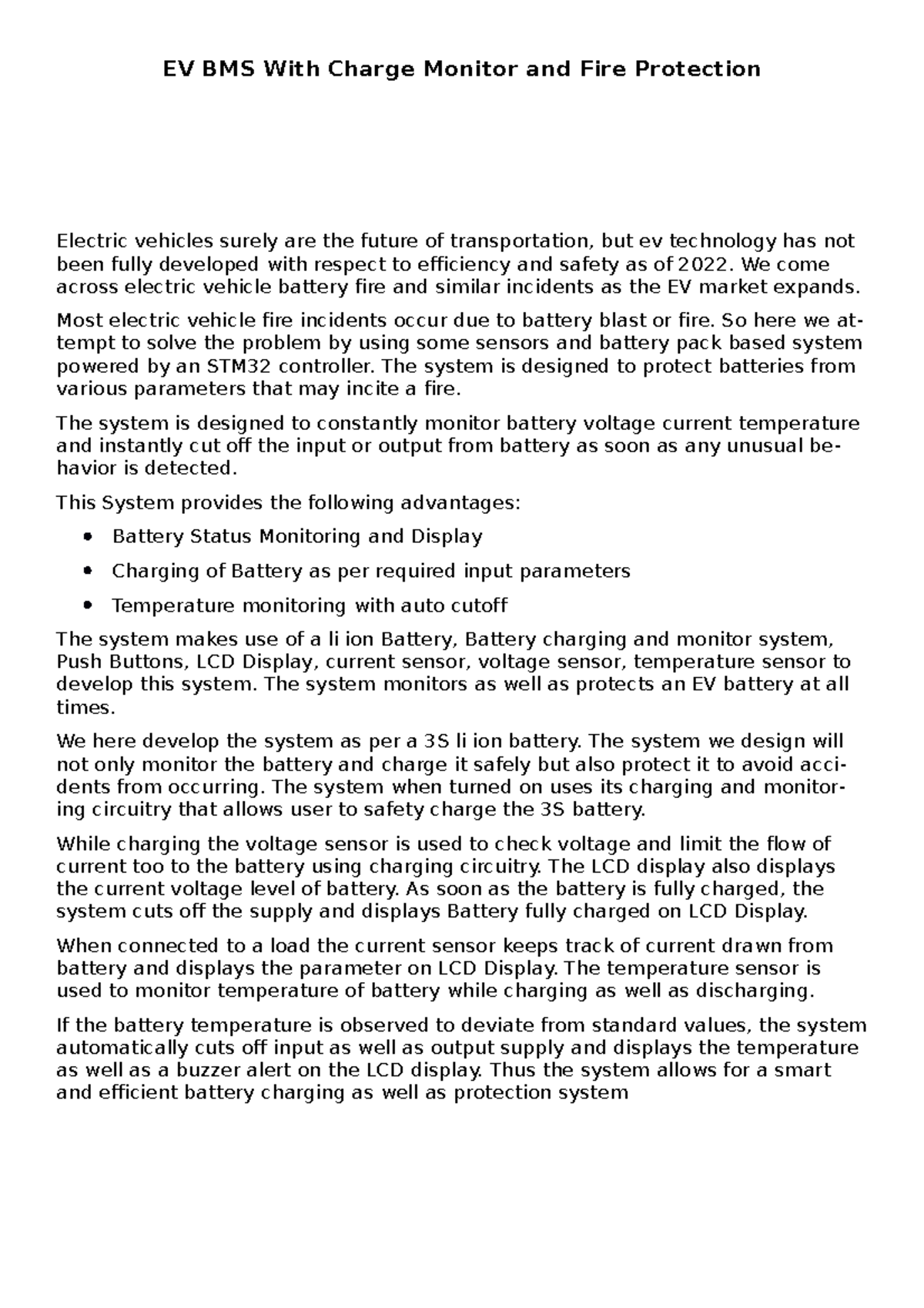 N568 - circuit component - EV BMS With Charge Monitor and Fire ...