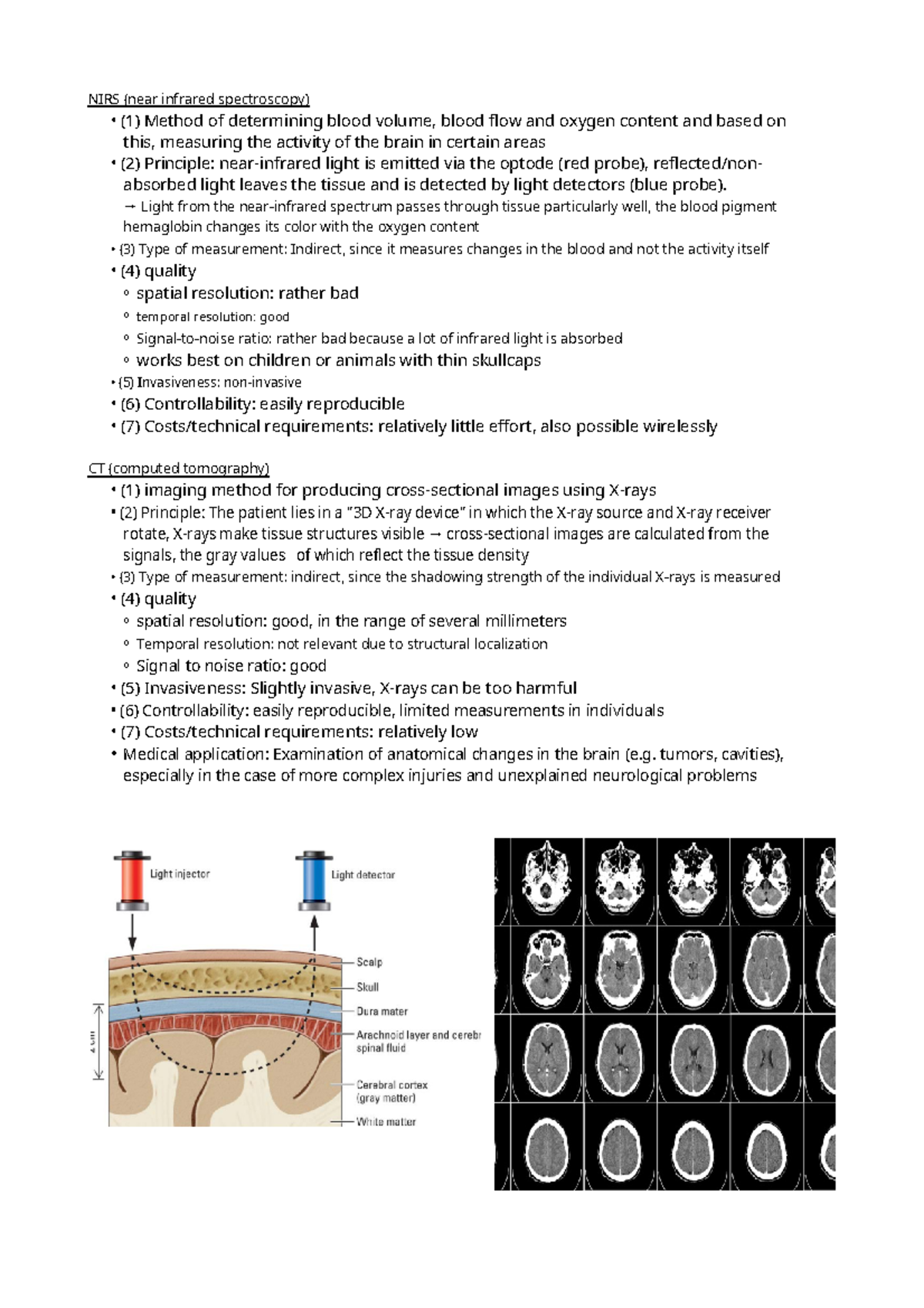 Biological Psychology - Neuroimaging methods (part 2) - NIRS (near infrared spectroscopy) • (1 ...