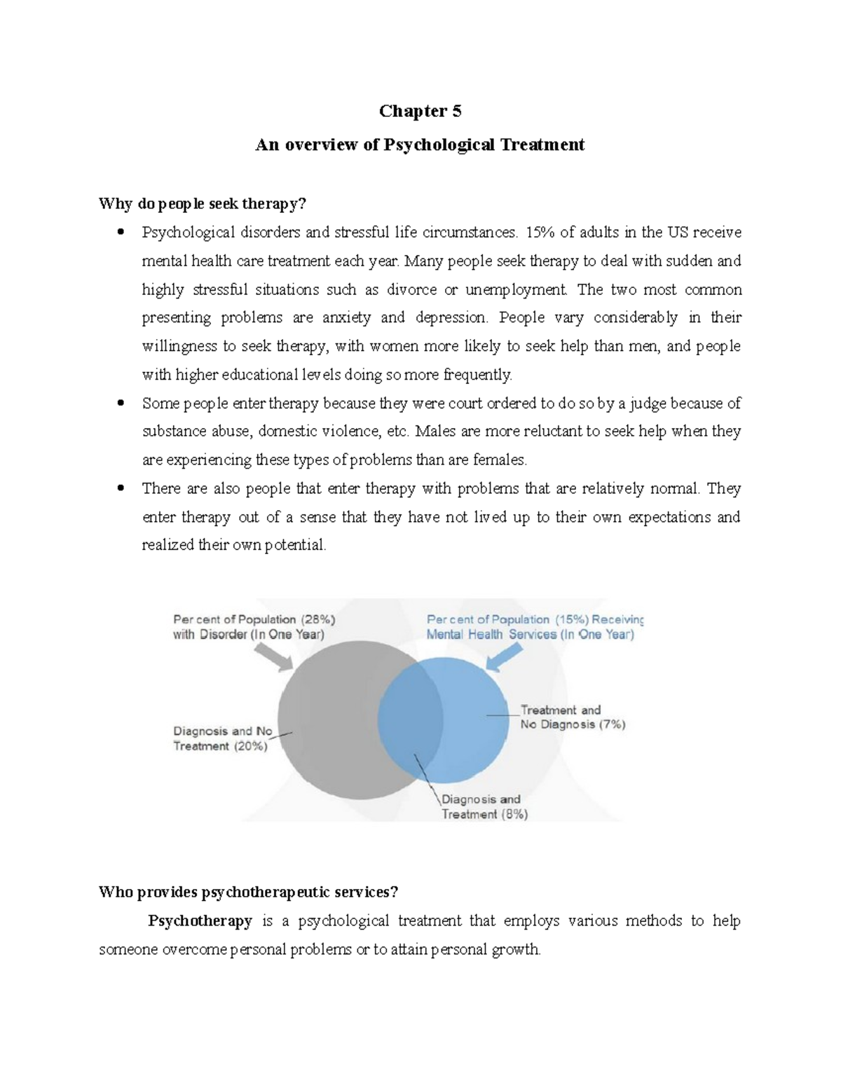 Chapter 5 psy assessment - Chapter 5 An overview of Psychological ...