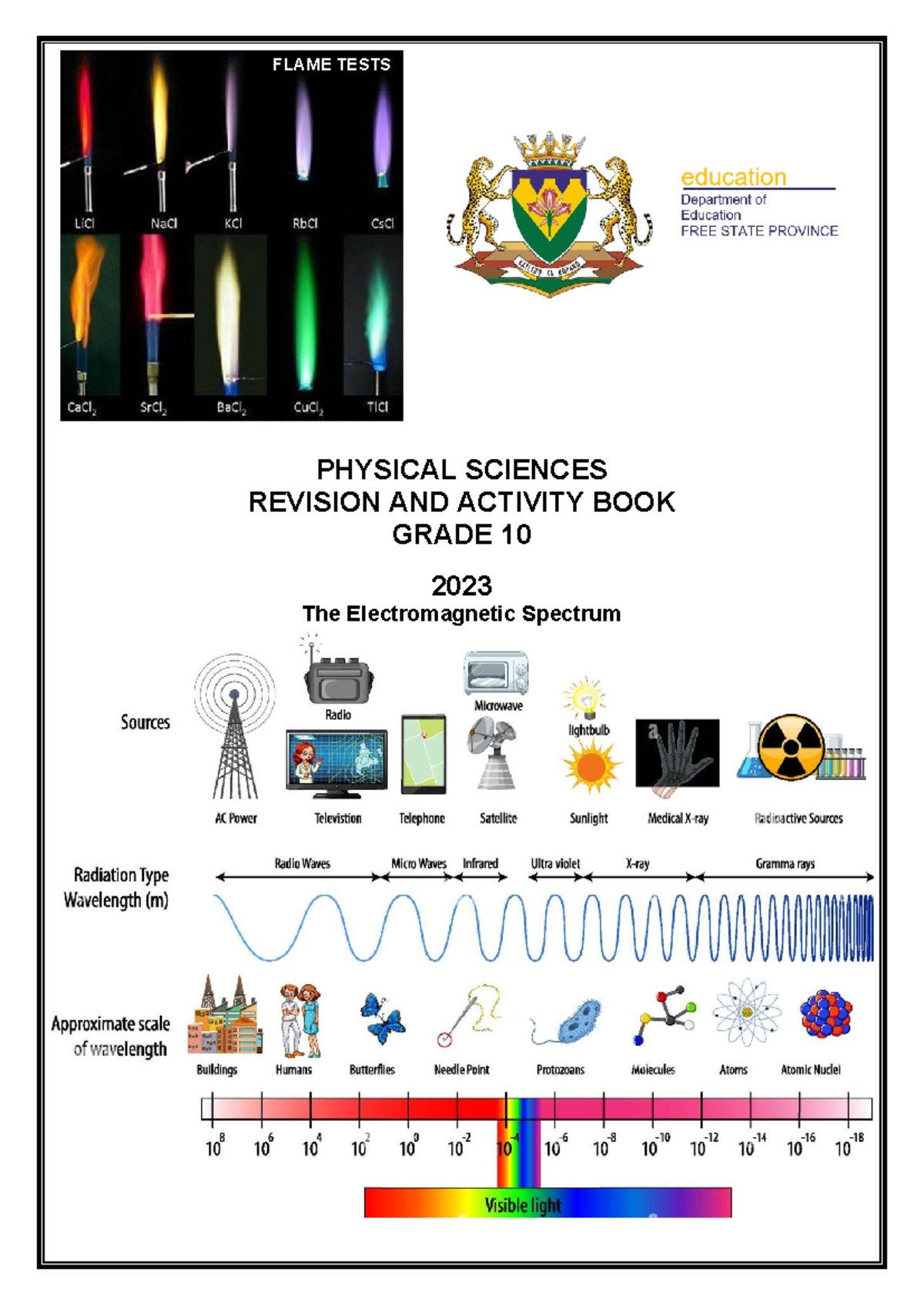 2023 Phys Sci Gr 10 Revision & Activity Book April 2023 - PHYSICAL ...