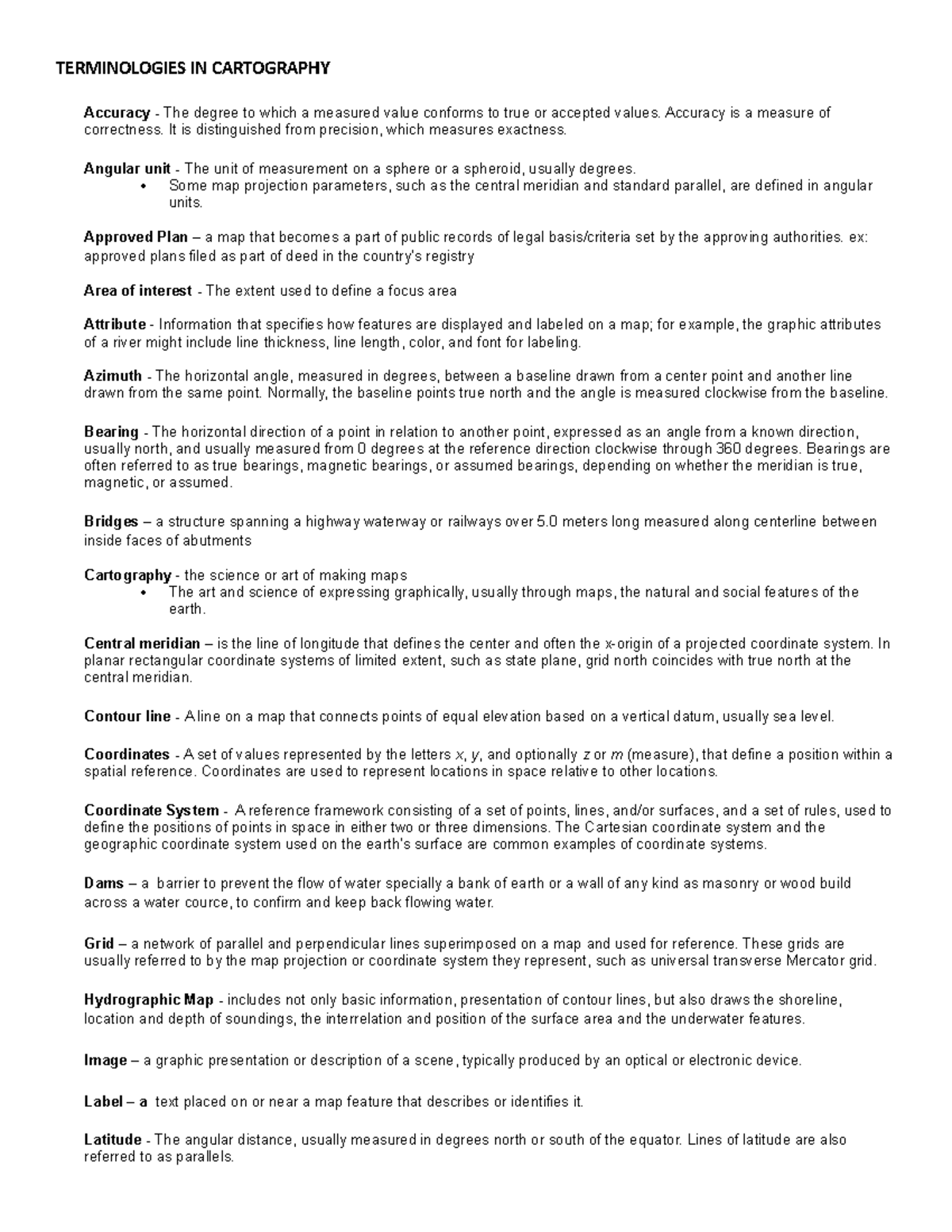 10 terminologies-in-cartography 075727 - TERMINOLOGIES IN CARTOGRAPHY ...