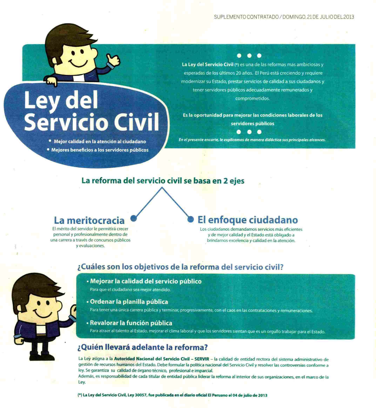 LEY Servir Didactico - Derecho Laboral Y Empresarial - Studocu