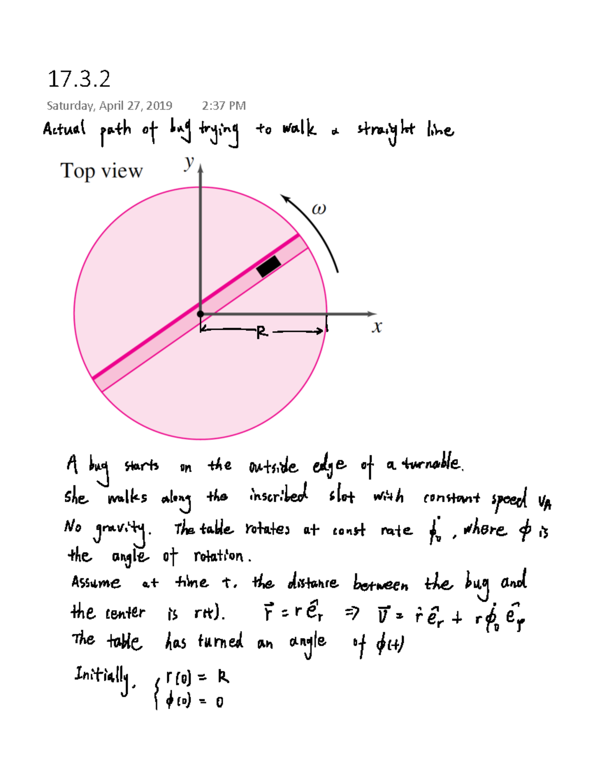 17 - HW Solutions from MAE 2030 taught by Professor Andy Ruina during ...