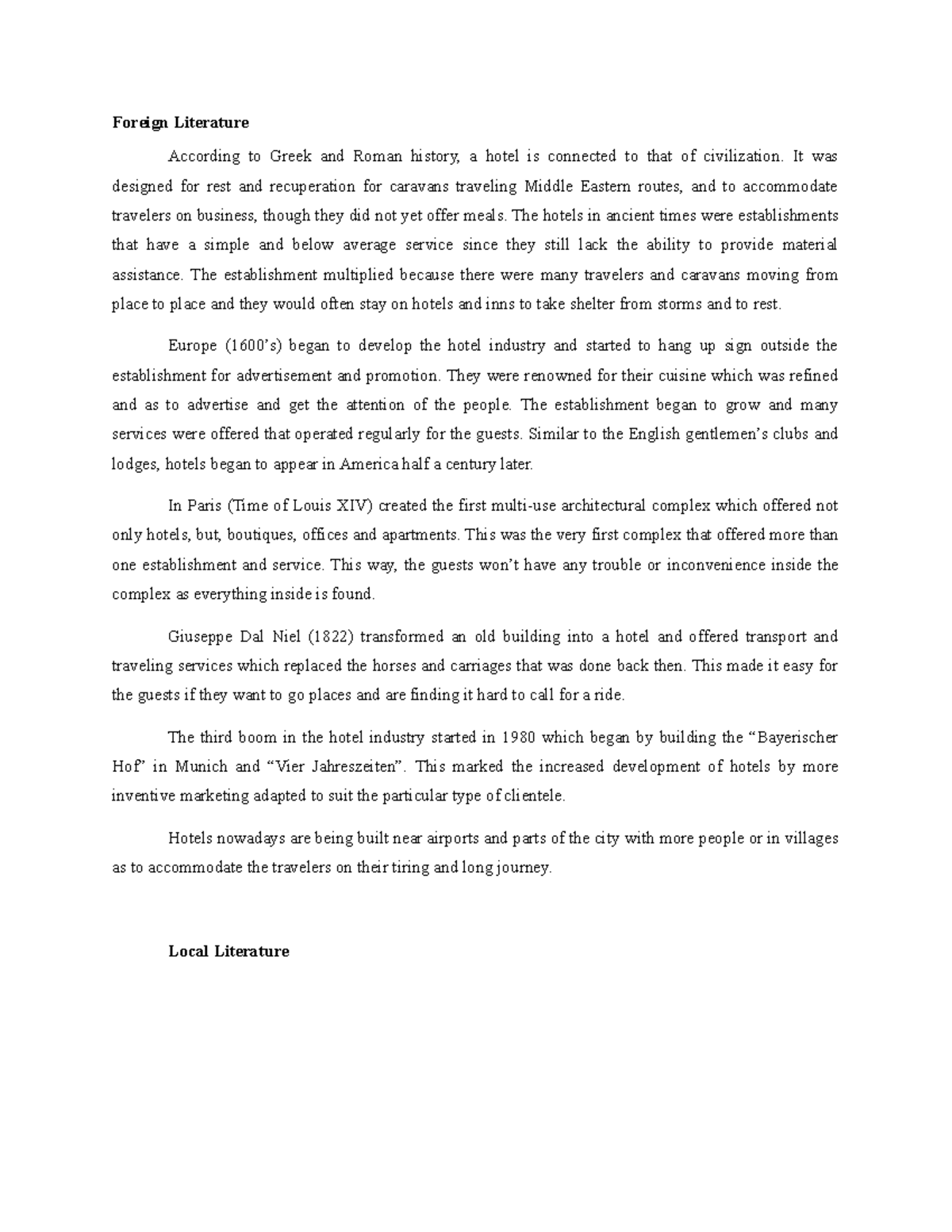 Foreign Literature - Foreign Literature According to Greek and Roman ...