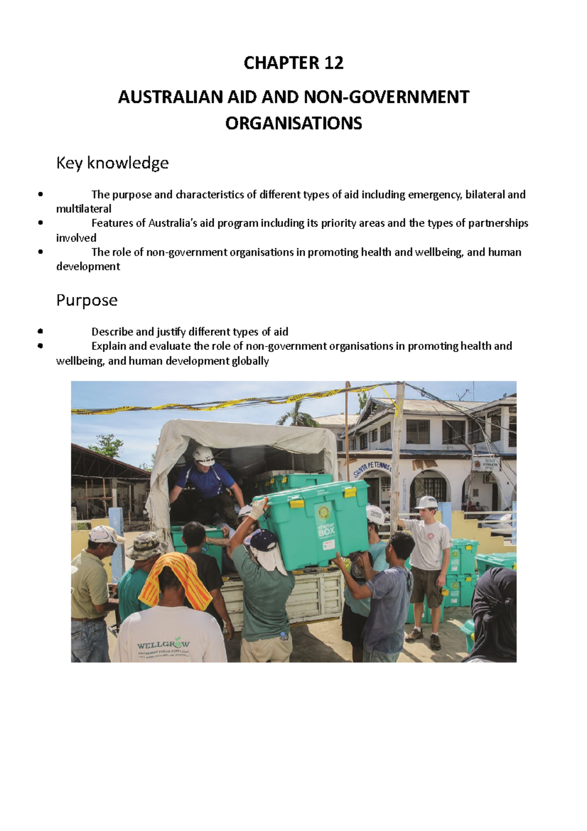Chapter 12 Aid - Booklet - CHAPTER 12 AUSTRALIAN AID AND NON-GOVERNMENT ...