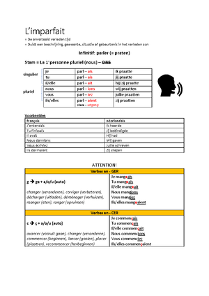 Toets Frans I oefeningen (tussentijdse evaluatie) - NAAM: KLAS: TOETS ...
