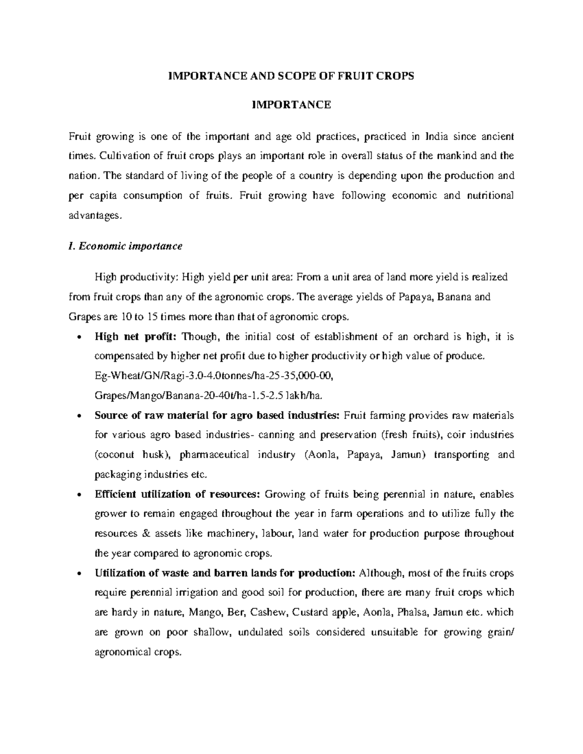 1-Importance and scope of fruit crop industry-converted - IMPORTANCE ...
