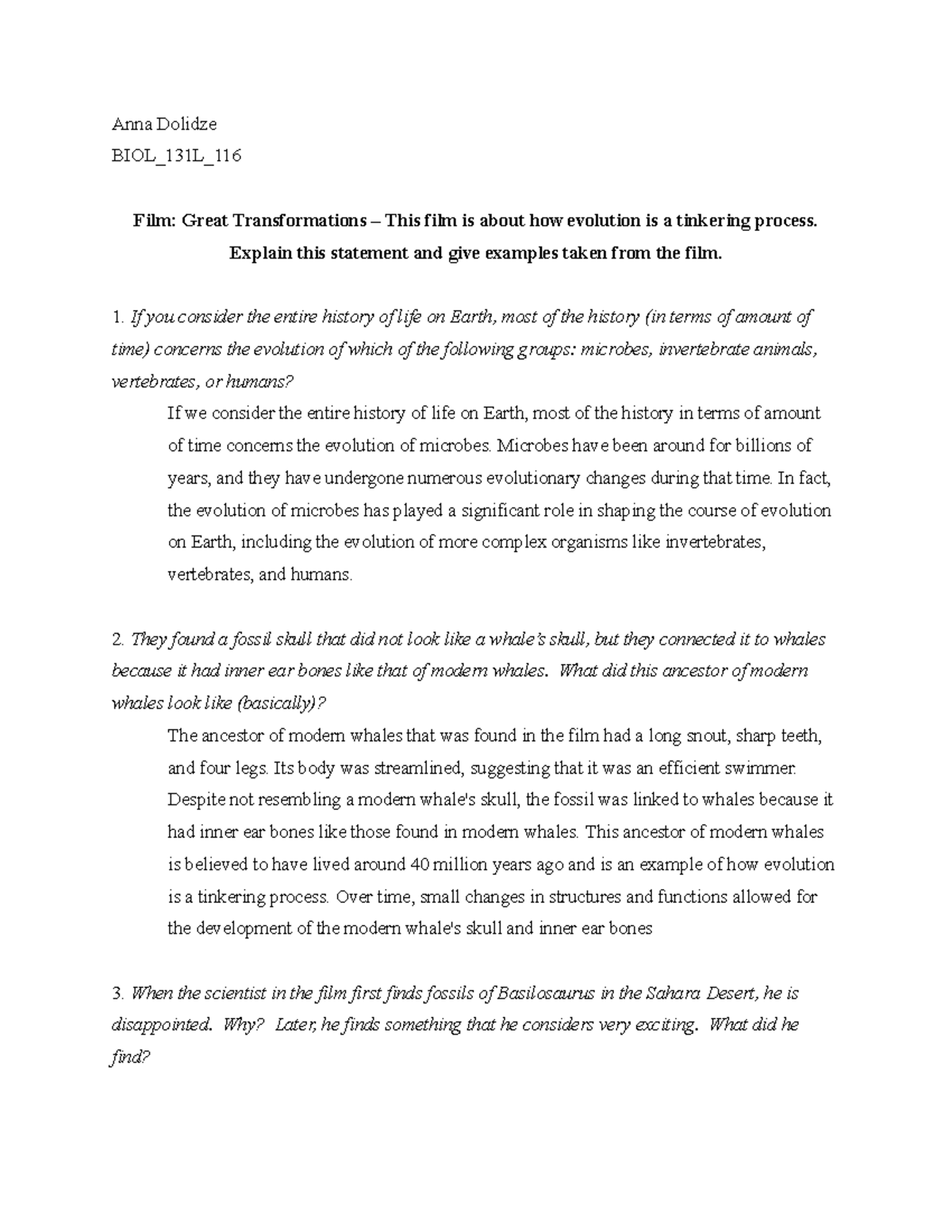 Great Transformations Anna Dolidze copy - Anna Dolidze BIOL_131L_ Film ...