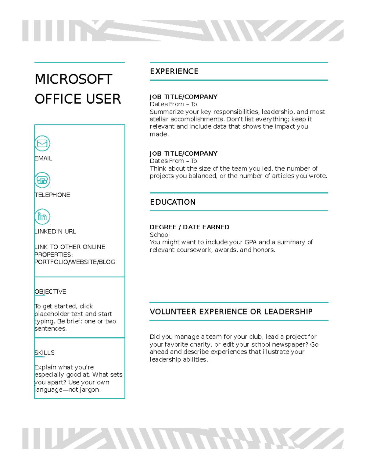 Microsoft Office User - As a crucial component of management ...