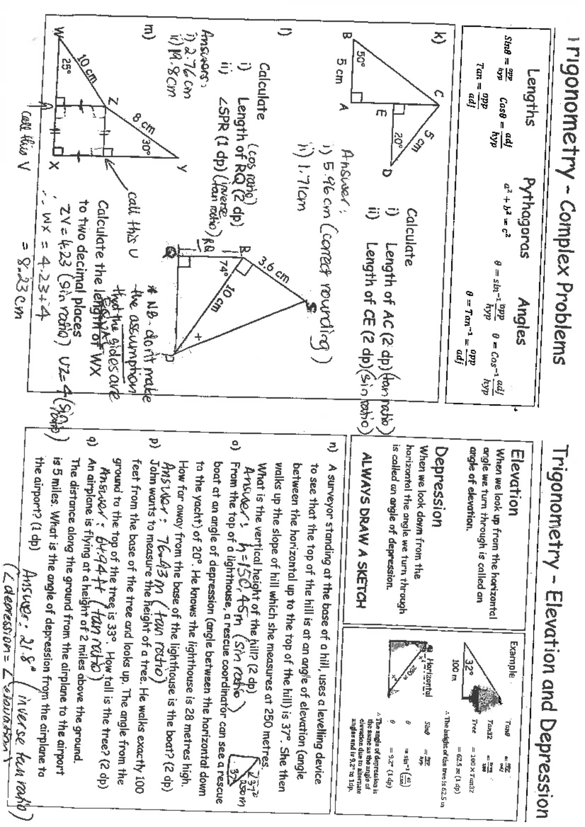 S1467 Konic 2010 2316490 - rigonometry Complex Problems Trigonometry ...