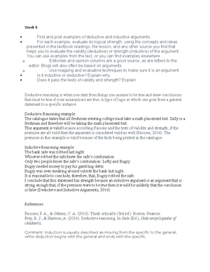 Week One Assignment Journal - Week One Assignment: Journal Aliza De La ...