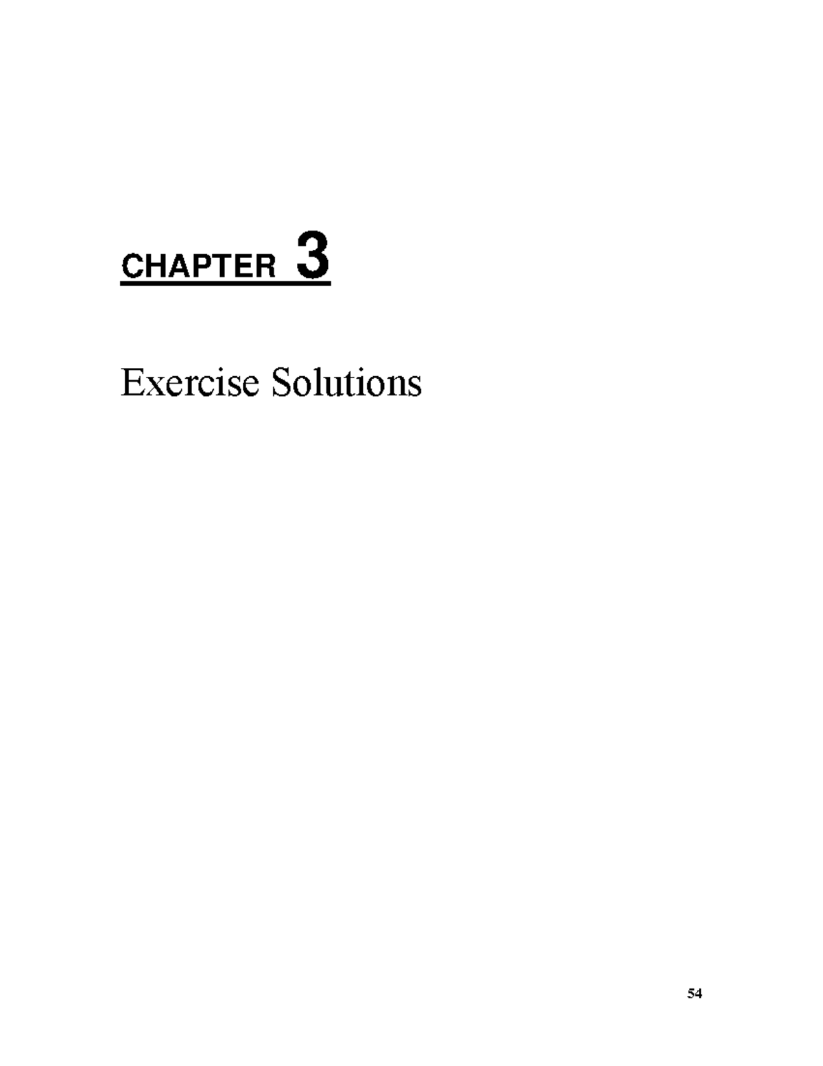 Exercise Solutions chapter 3 principles - 54 CHAPTER 3 Exercise ...