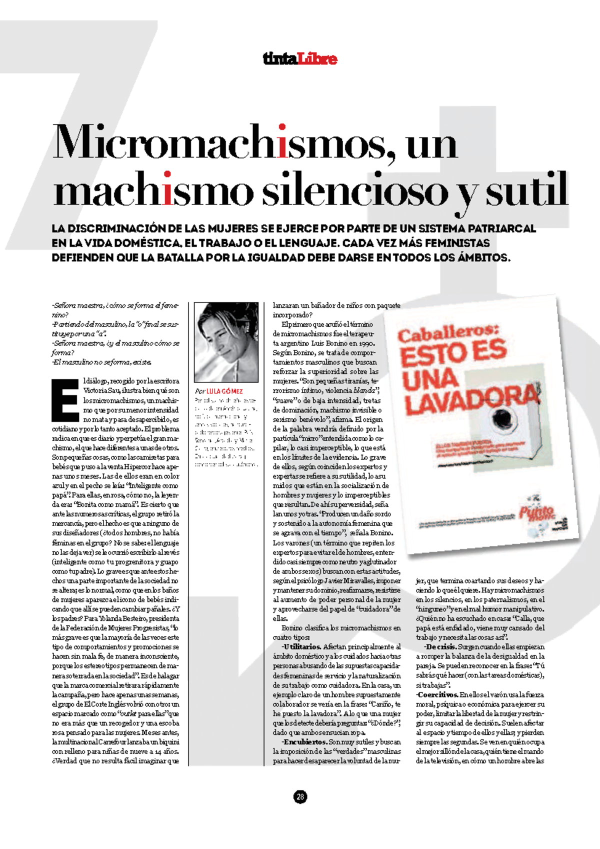 Micromachismos - 7 28 LA DISCRIMINACIÓN DE LAS MUJERES SE EJERCE POR ...