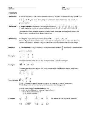 Open Workbook - Simple notes on Exponent Rules - MAP 103 - Let pG X2 q ...