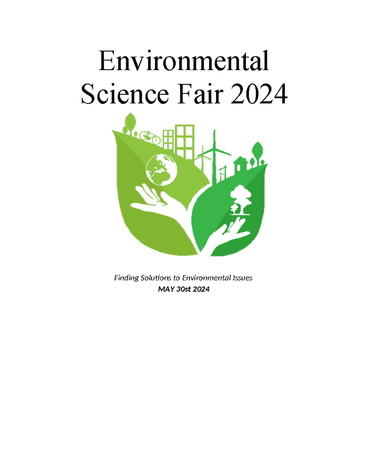 Science Fair Packet - PREPARACION PAR AFERIA DE CIENCIAS AMBIENTAL ...