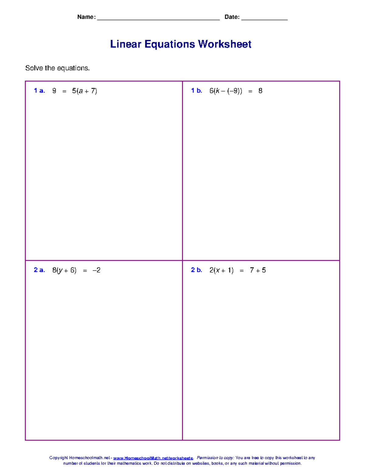 Worksheet Grade 7 - Mathematics 7 - Name ...
