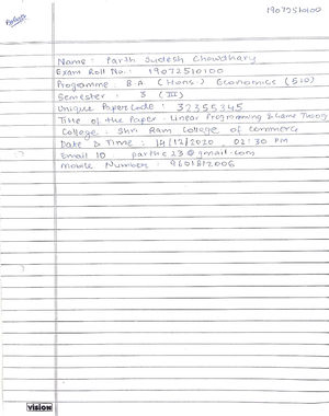 MAI Formula booklet Version 1 - © International Baccalaureate ...