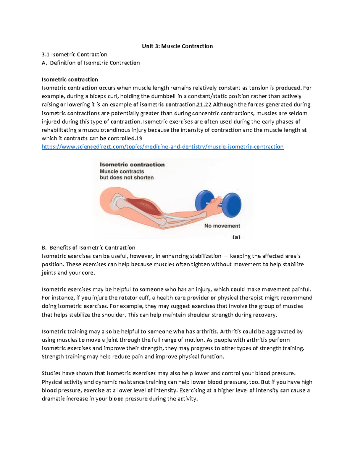 Unit-3-Muscle-Contraction-Isometric - Unit 3: Muscle Contraction 3 ...