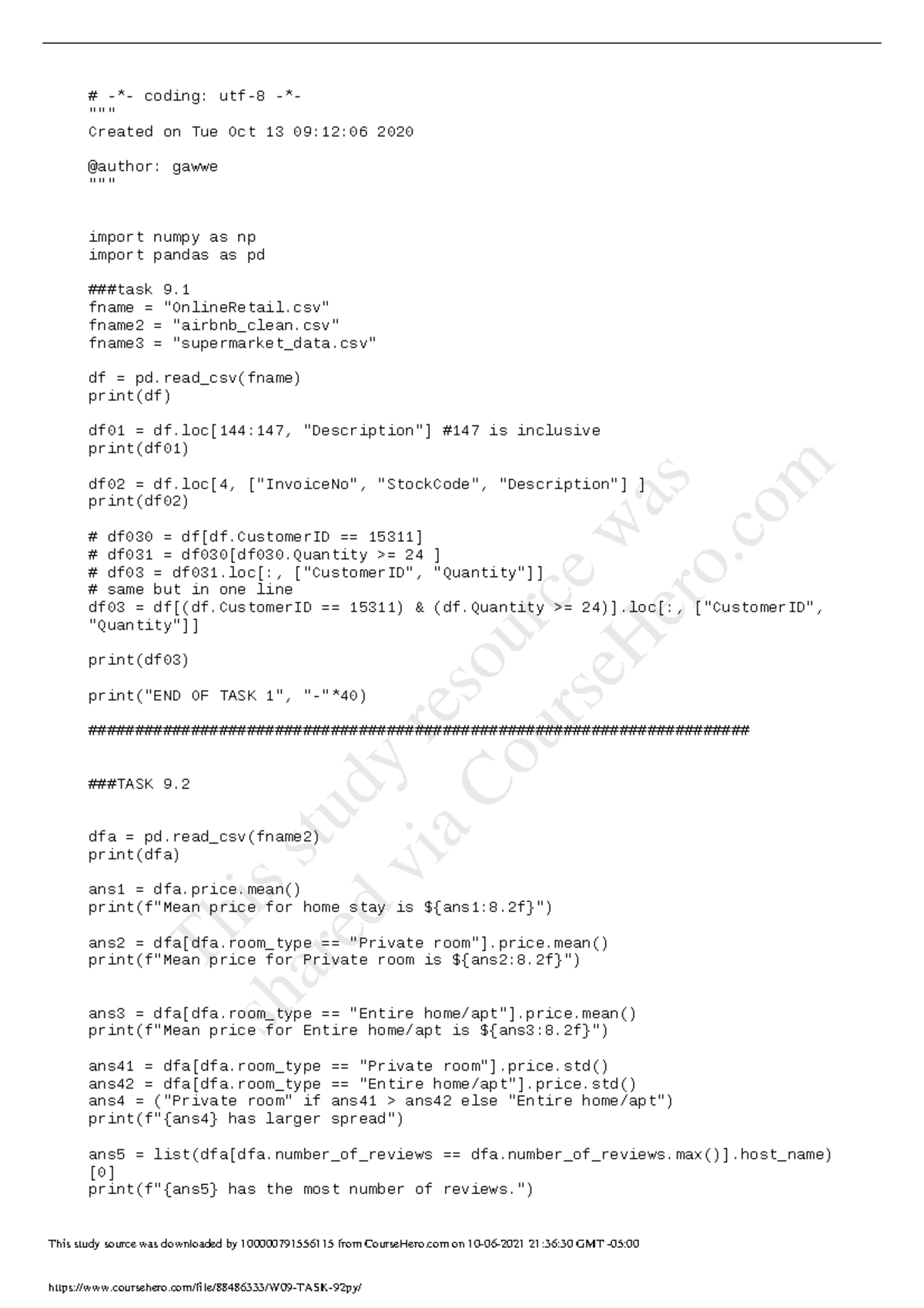 W09 TASK 9 - week 9 - AB0403 - NTU - Studocu