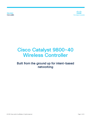 Cisco Catalyst and Cisco DNA Software Subscription Matrix for Switching ...