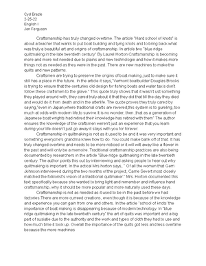 Cydney Brazle - Personal Code of Ethics - 1 Personal Code of Ethics ...