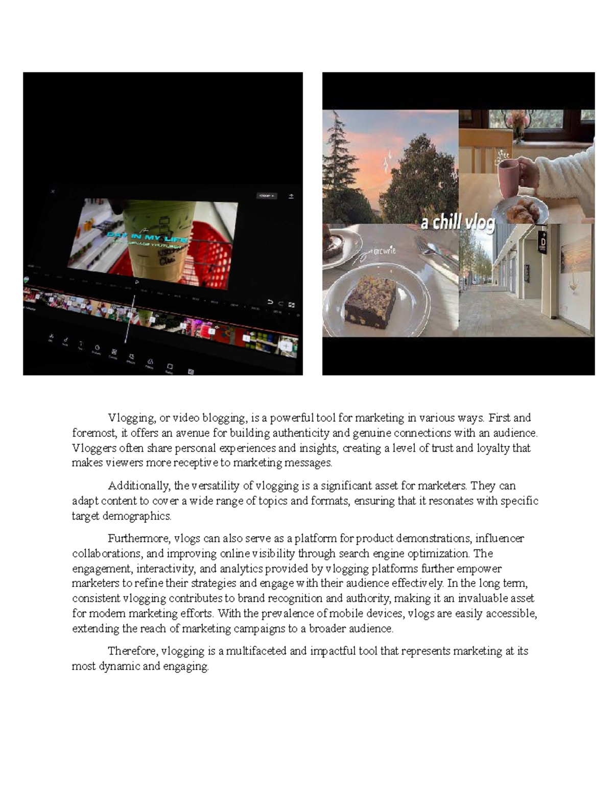 Vlogging - n/a - Vlogging, or video blogging, is a powerful tool for ...