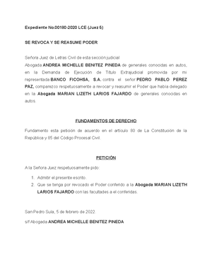 Escrito Delegar el Poder - a) ¿Qué significa Delegar el Poder ...