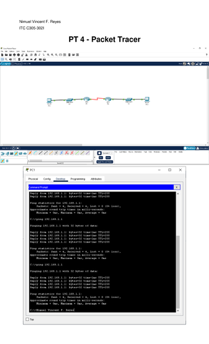 4.6.5 Packet Tracer - Connect a Wired and Wireless LAN - Reyes - Nimuel ...