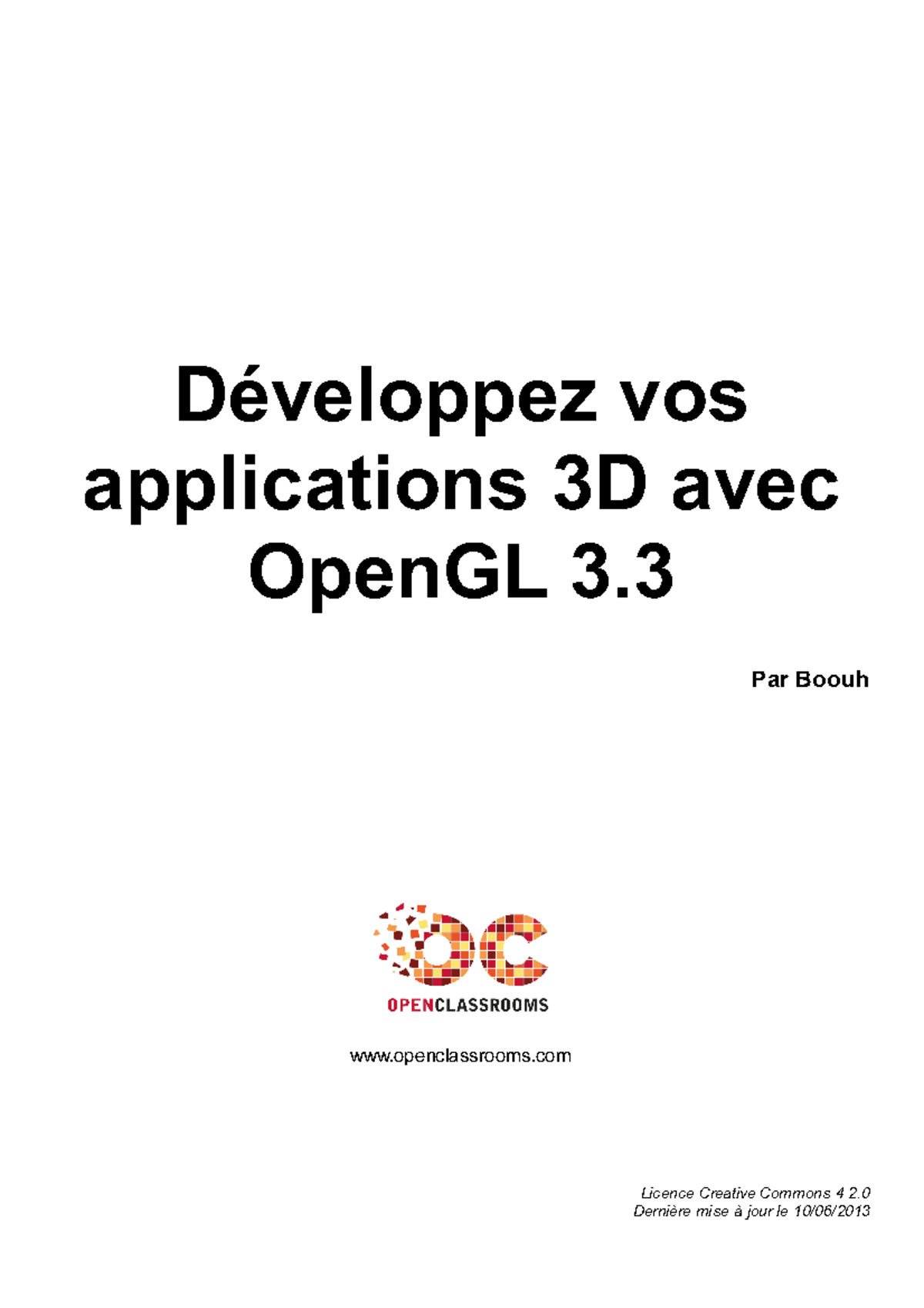 421558 developpez vos applications 3d avec opengl 3 3 1 120 - Développez vos applications 3D ...