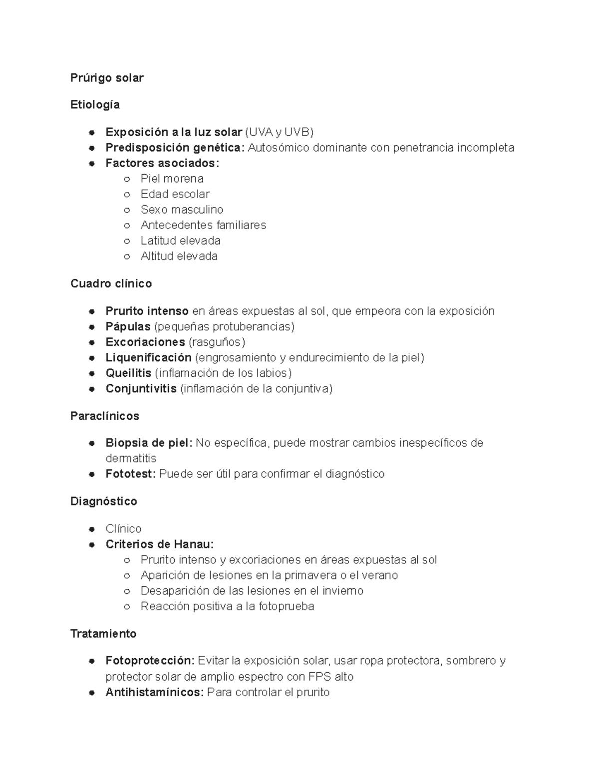 Fotosensibilidad - Bxjdjdu jdhdjdh jejdjd - Prúrigo solar Etiología ...