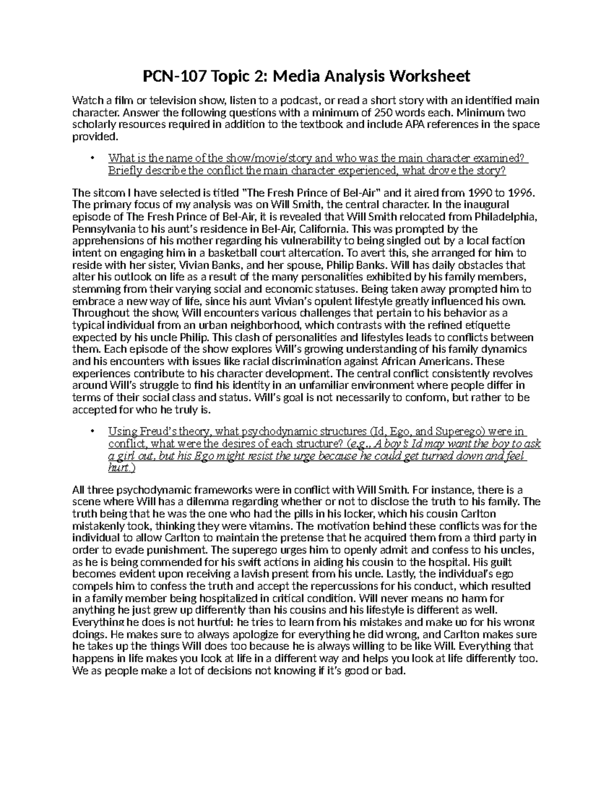 Copy of PCN-107-RS-T2Media Analysis Worksheet final - PCN-107 Topic 2 ...