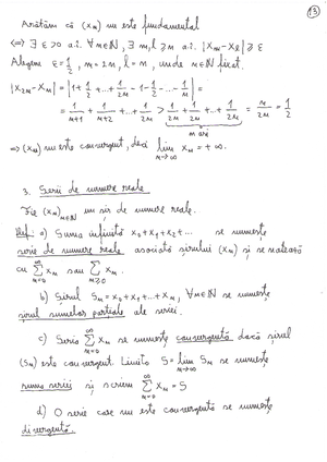 Midterm v1 - exam - Analiză matematică - Studocu