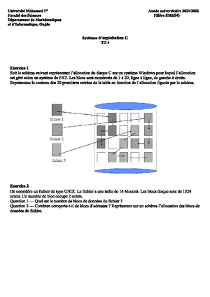 Bases de données avancées Examen,SMI-S6 - Université Mohamed 1er ...