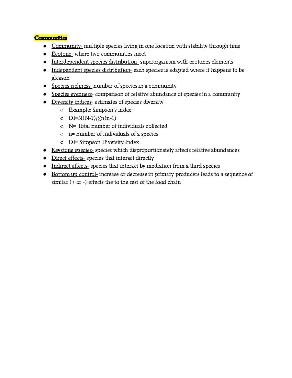 Communities - Studocu