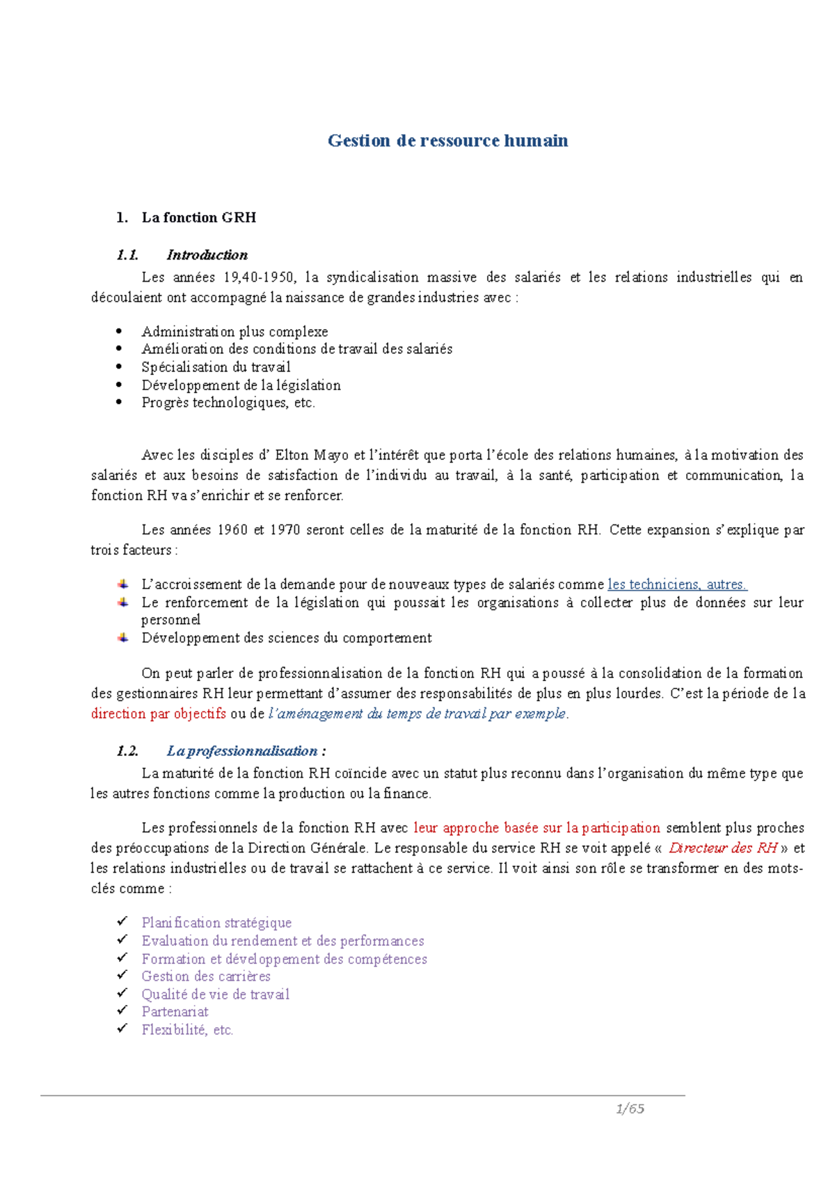 1642075305170 LOG 17 Gestion des ressources humaines - Gestion de ...