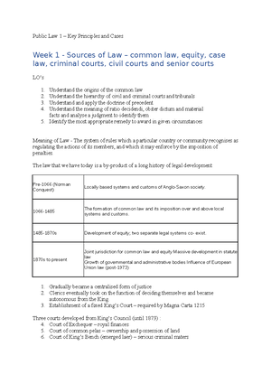 Public Order Law I: The Public Order Act 1986 - Studocu