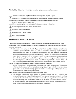 Module 9 Activities - Define or give the meaning of the following; - 9 ...