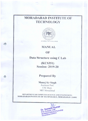 Datastrlabmanualbit 232 - MUFFAKHAM JAH COLLEGE OF ENGINEERING AND ...