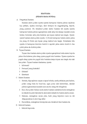 Pupujian, Sisindiran jeung Biantara - A. Pupujian Pupujian nyaéta puisi ...