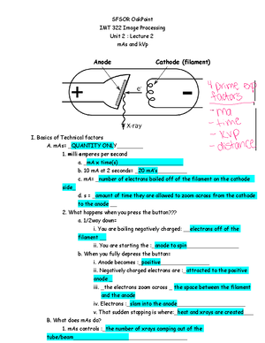 CMOS student notes - SFSOR ResU IMT 322 Image Processing CMOS Image ...
