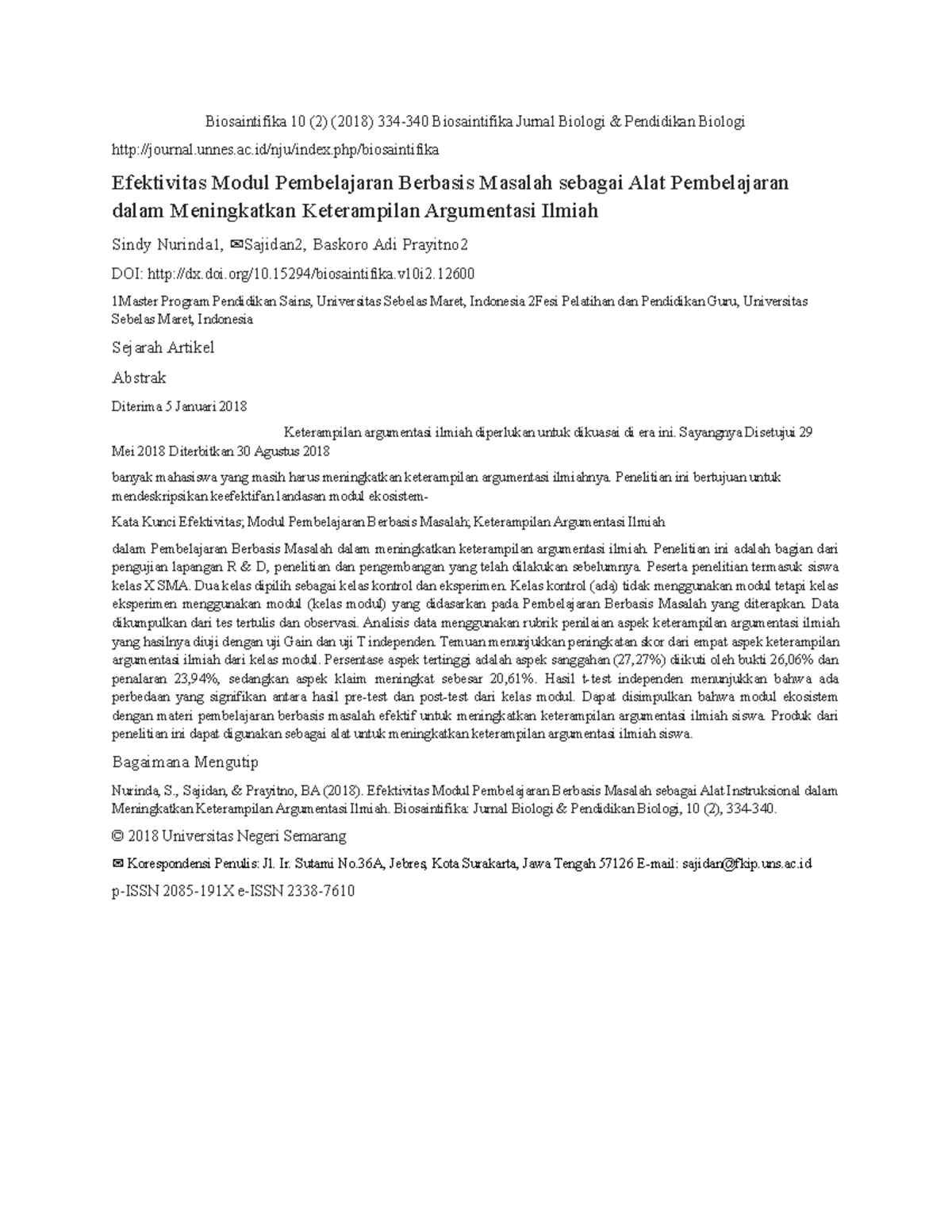 Translated copy of 327547371 Effectiveness of Problem-Based Learning Module as An Instructional ...