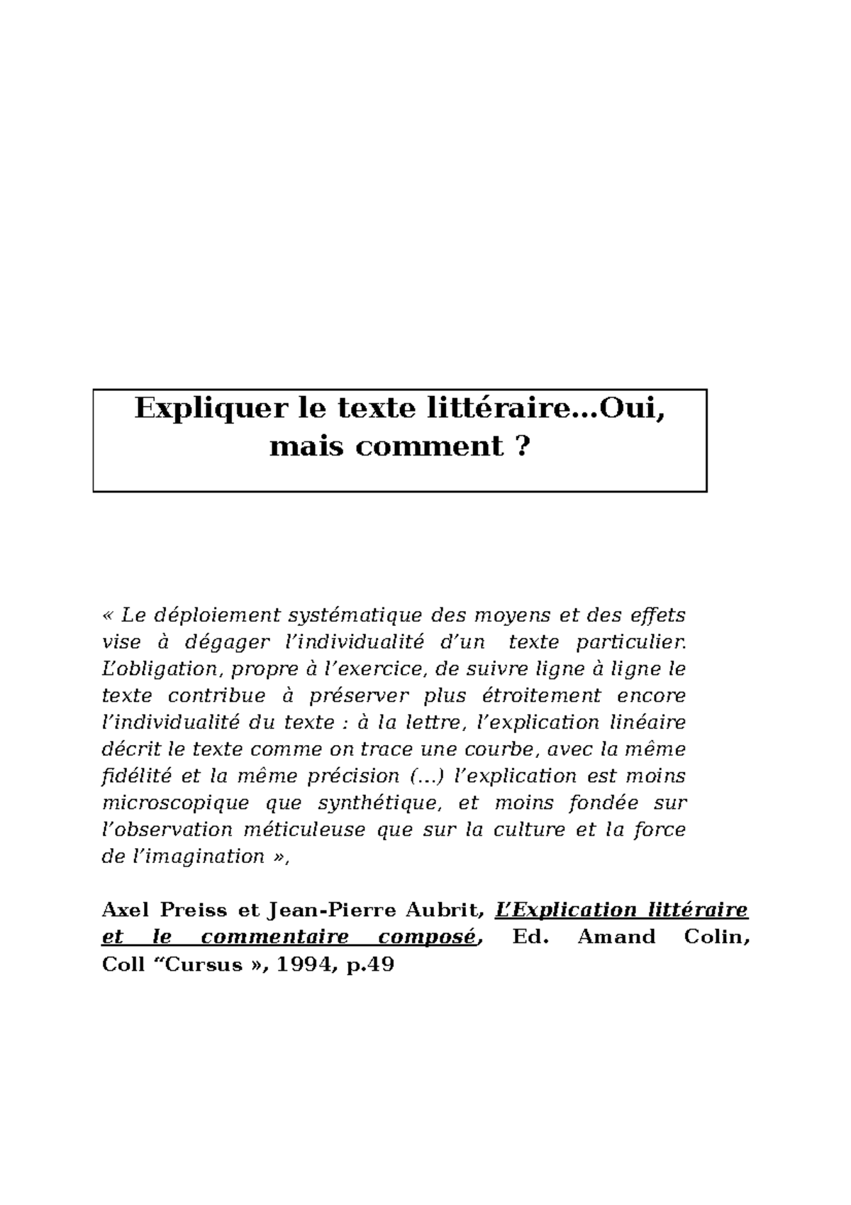 Sallem El Azouzi. Analyse linéaire-méthode- EL Azouzi Sallem - « Le ...