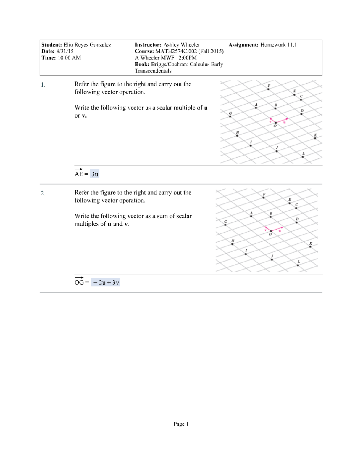 MATH HW 1 - MATH HW 1 - Student: Elio Reyes Gonzalez Instructor: Ashley ...