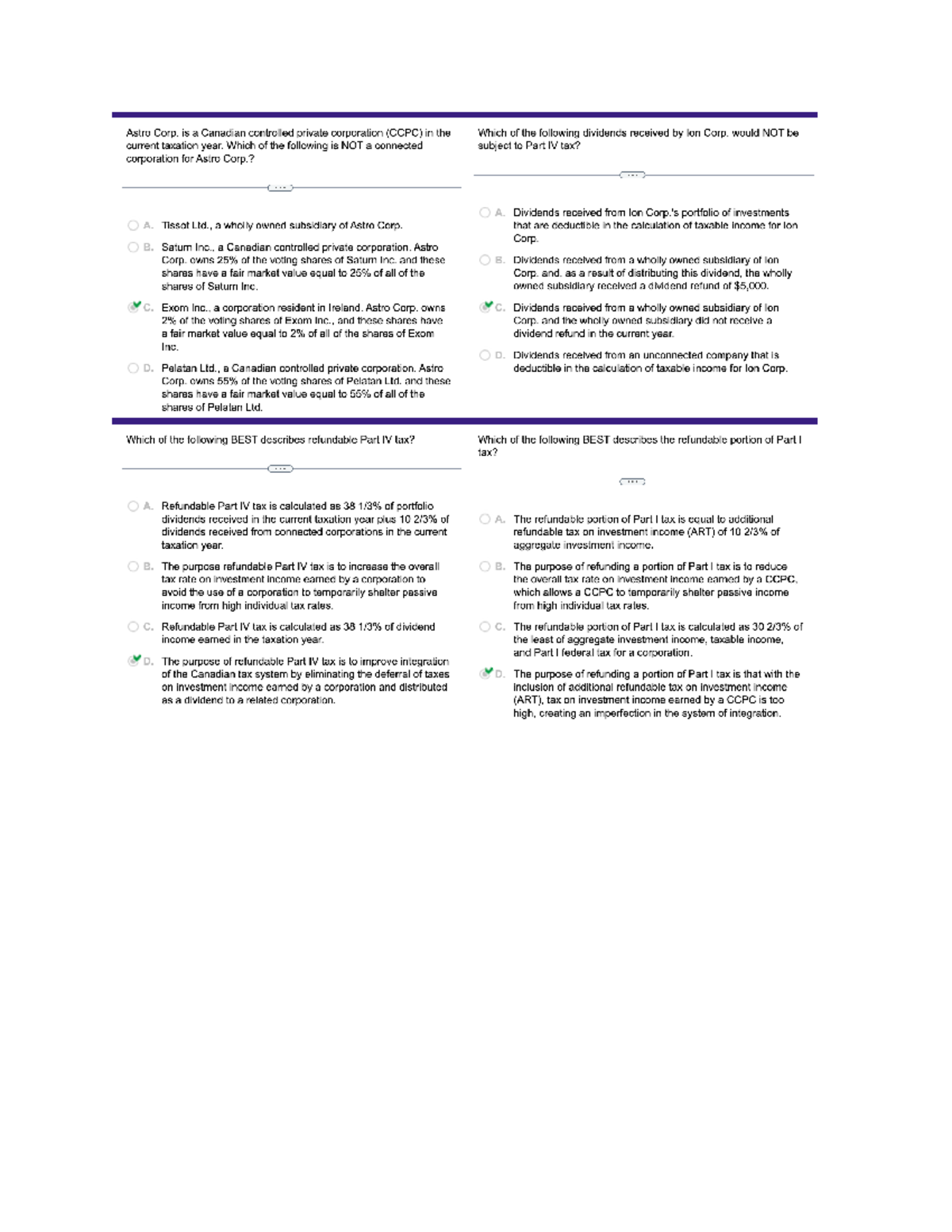 CH 13 Practice quiz - assignment ch 13 - ACCT 4001 - Studocu